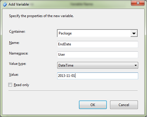 Ssis Package Variables Daimto