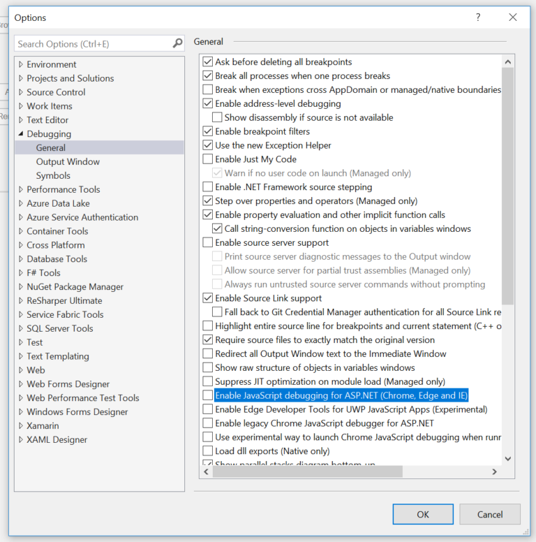 Visual studio browser launch settings | Daimto